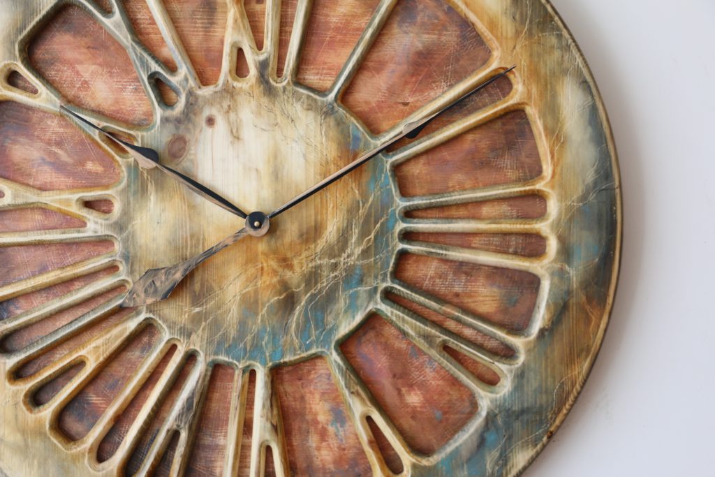 Large Wall Clock For Kitchen With Roman Numerals