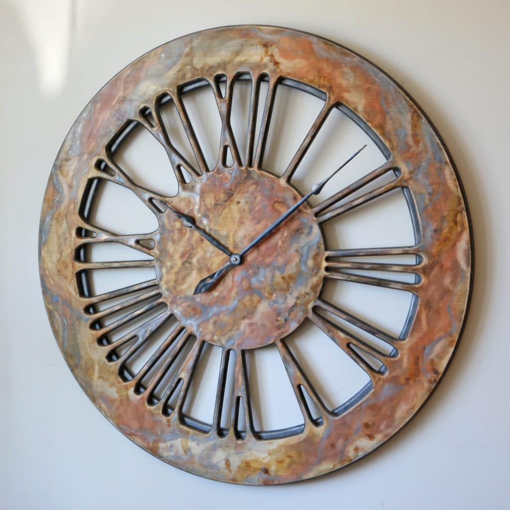 Beautiful and unusual large wall clocks with a strong "wow" factor.